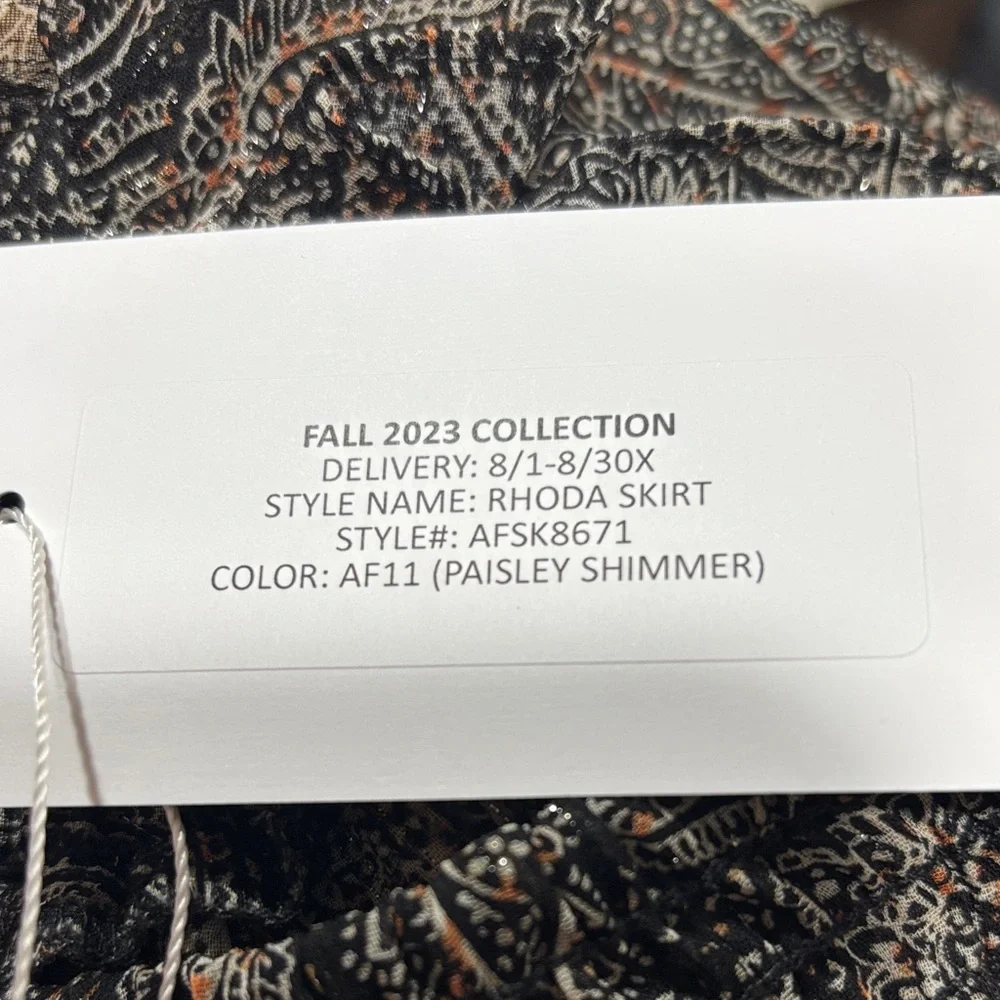Misa Los Angeles | Skirts | Misa Los Angeles Rhoda Paisley Maxi Skirt ...